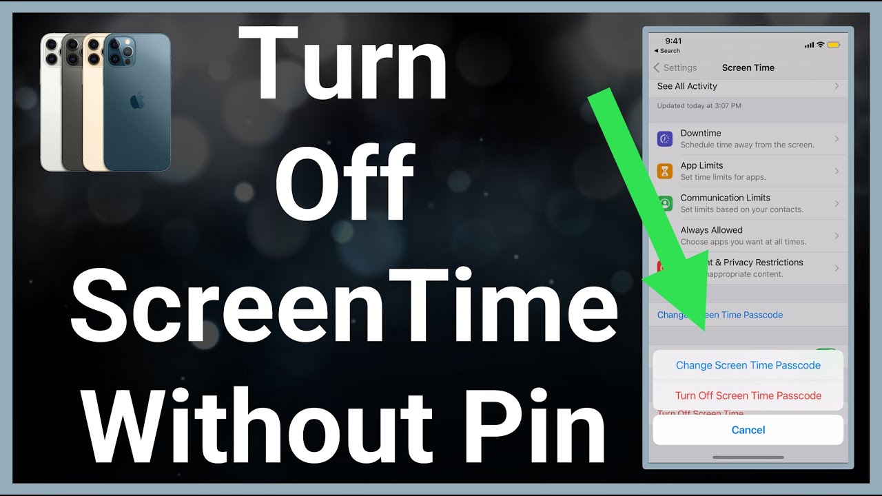 نسيت باسورد screen time وبأفضل الخطوات استرجاع زمن مرور وقت والشاشة ...
